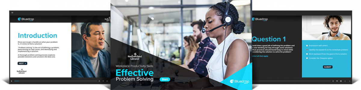 Bluedrop eLearning Courseware: Take Training To The Next Level